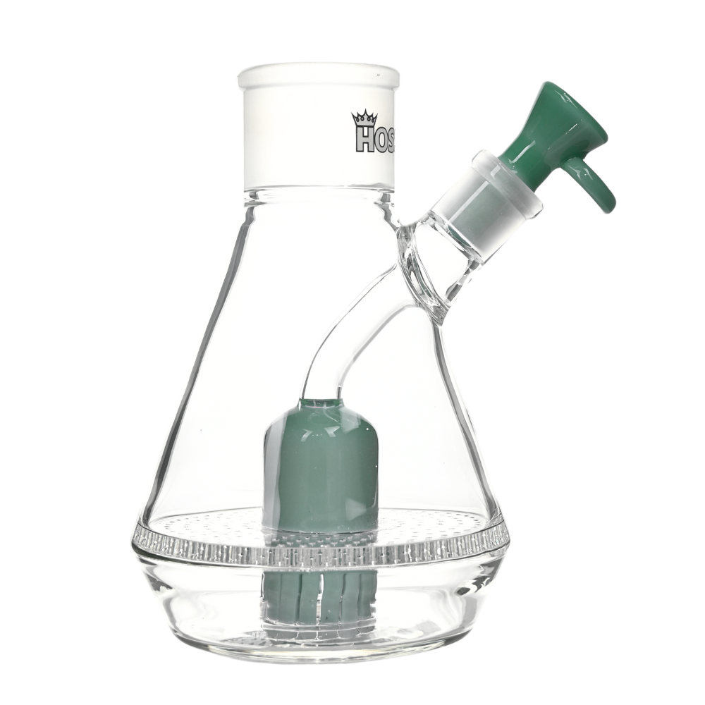 Hoss Glass Honeycomb Beaker Base | Hoss Glass